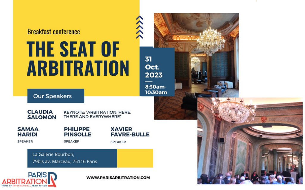 The autonomy of arbitration from its seat - Maître PERNET